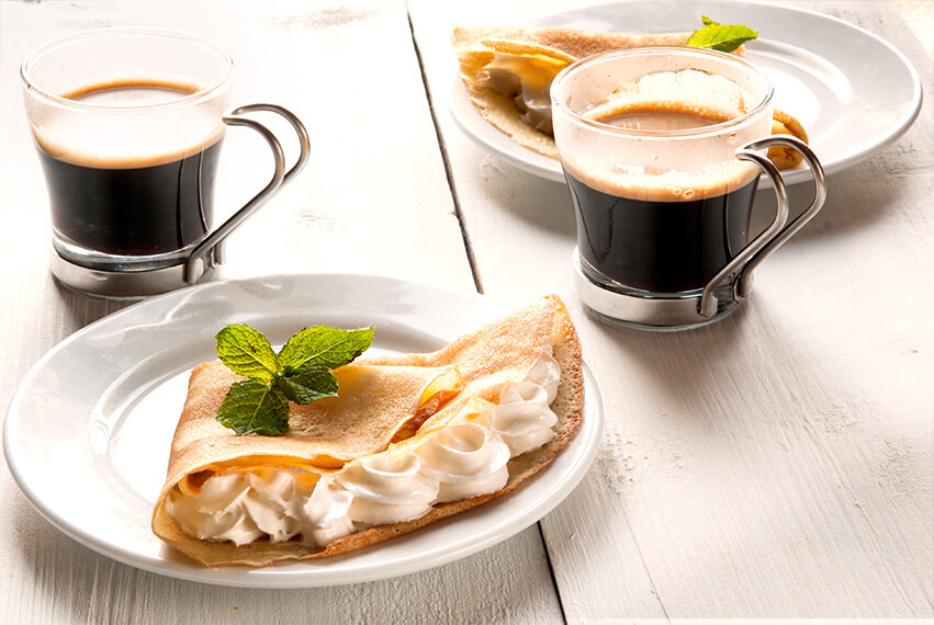 Notre recette gourmande d’une crêpe à la crème de café ! | Café Privilège
